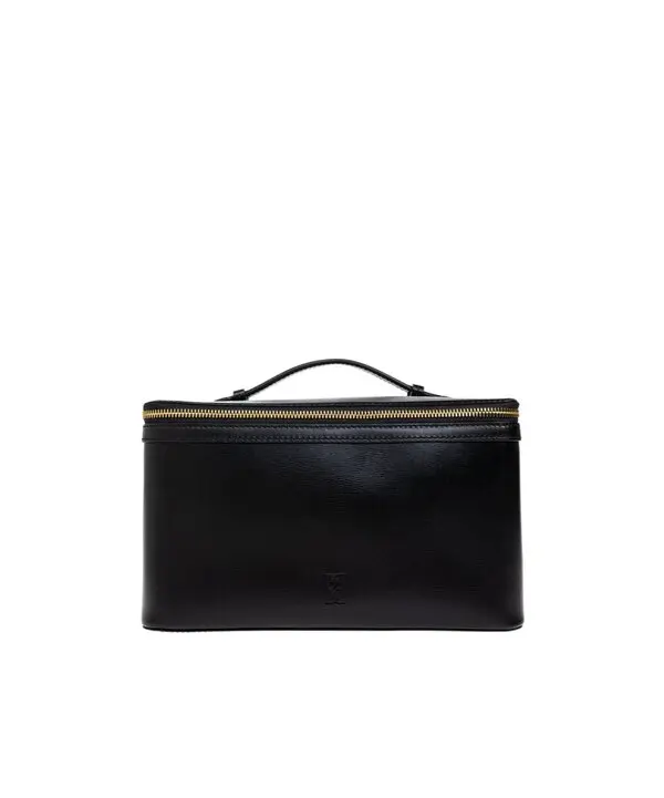 BY MALENE BIRGER Zippered Cosmetic Bag - Black