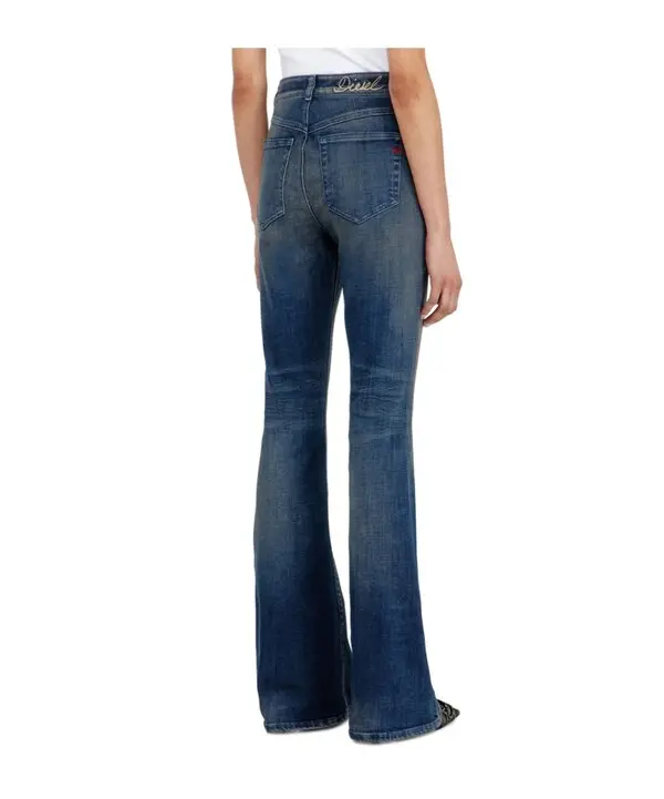 DIESEL® 1973 D-partt Flared Jeans - Dark Blue