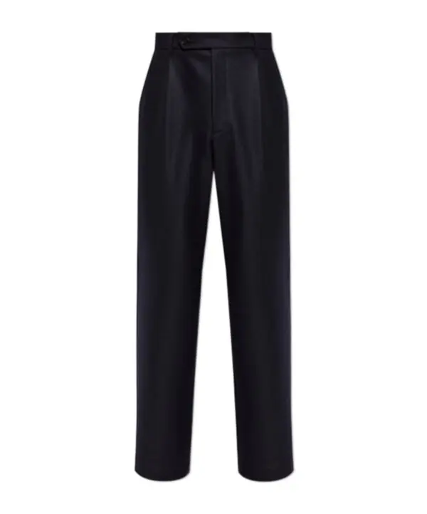 JIL SANDER Pleated Wool Trousers