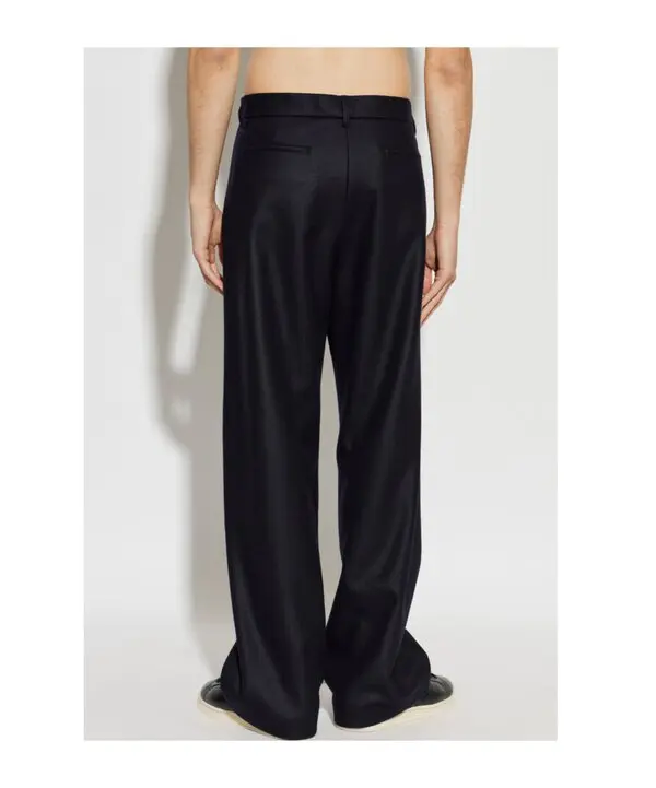 JIL SANDER Pleated Wool Trousers