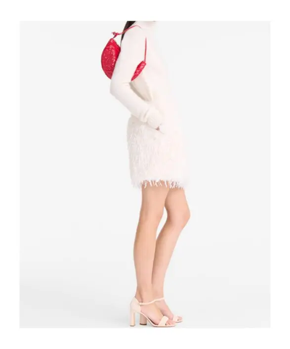 Longchamp Le Roseau Sequin Clutch