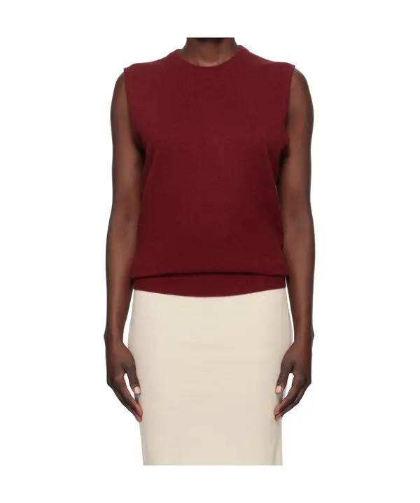 JIL SANDER Knit Cashmere Vest