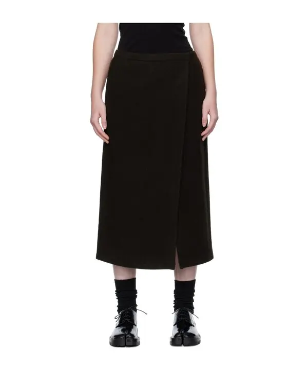 RIER Wrap-up Midi Skirt