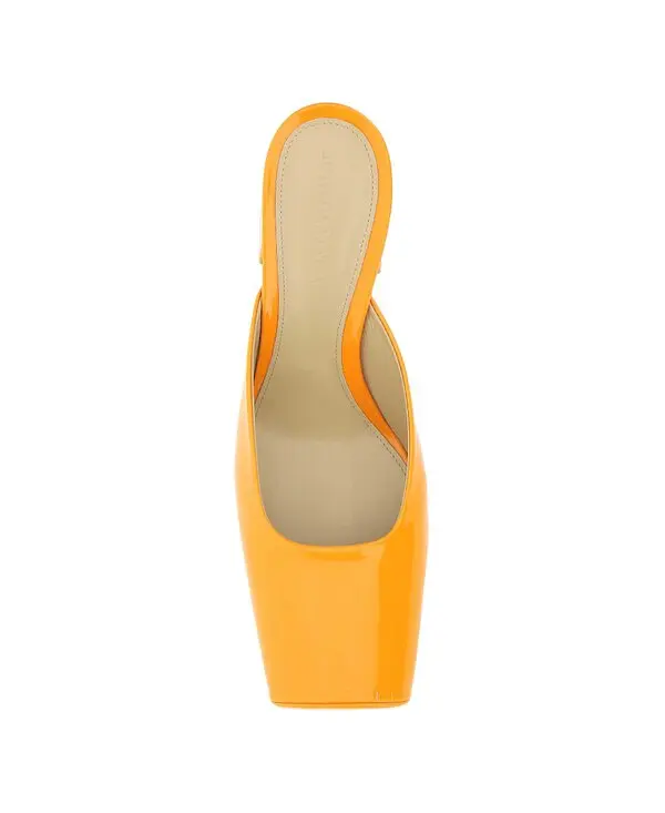 Bottega Veneta Square-toe Slip-on Pumps