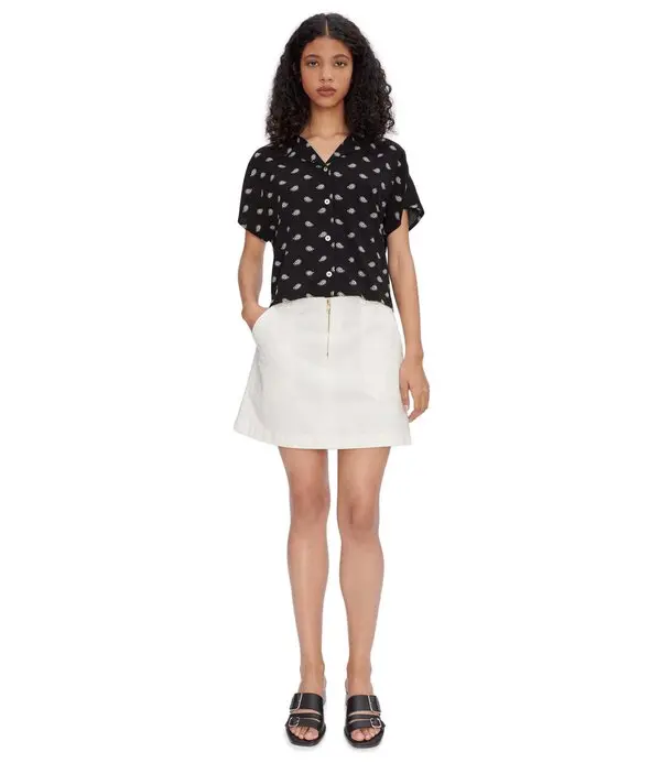A.p.c. Sarah Denim Mini Skirt