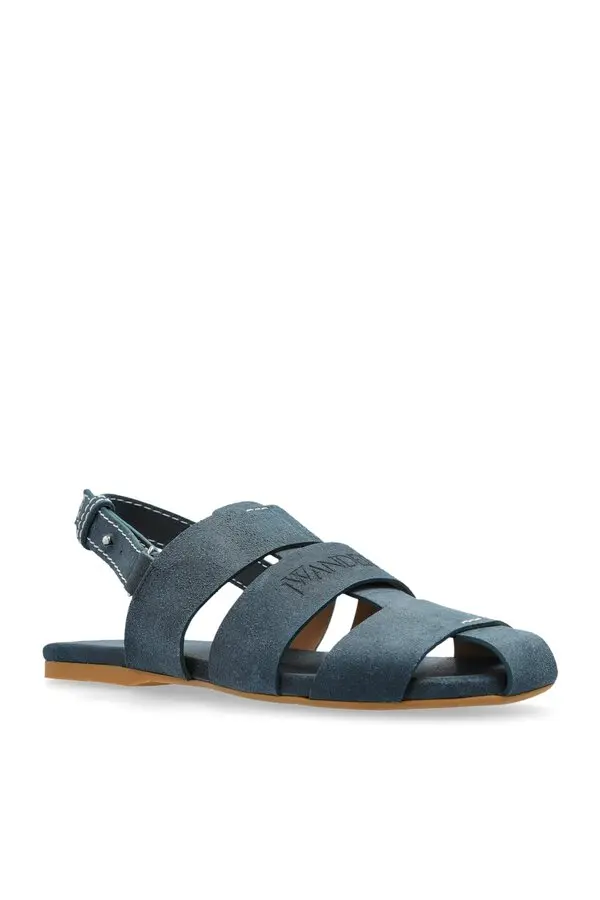J.W.ANDERSON Round Toe Flat Sandals