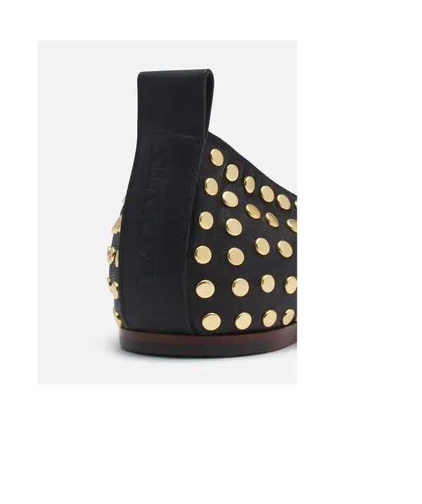 LANVIN Studded Ballerina Flats