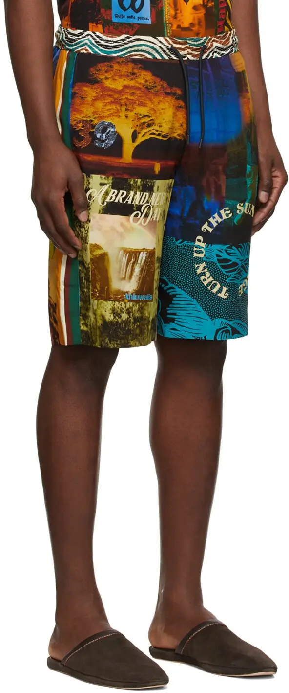 Paul Smith Printed Logo Shorts