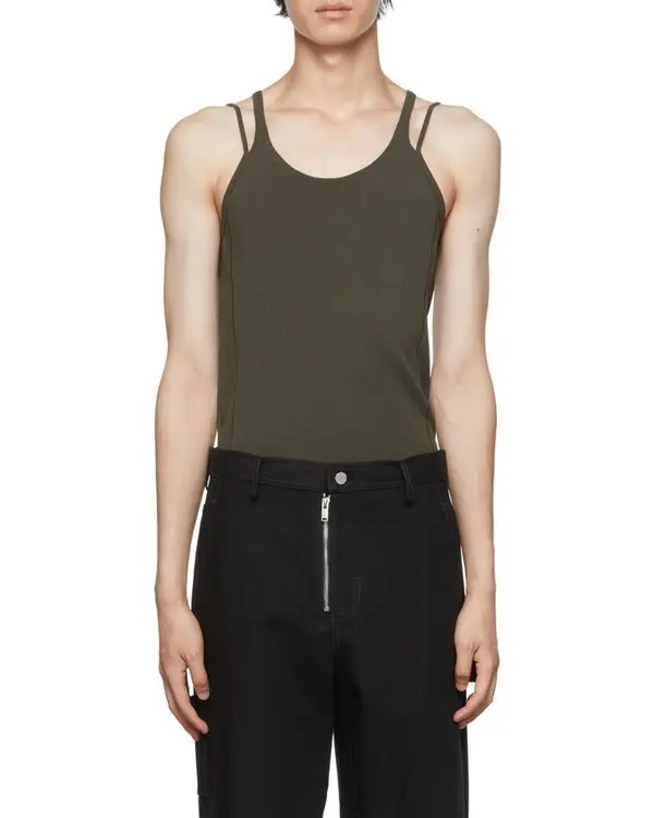 DION LEE Double-strap Tank Top