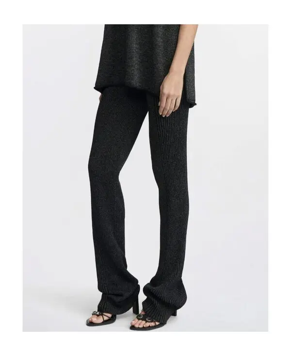 DION LEE Rib Casual Pants