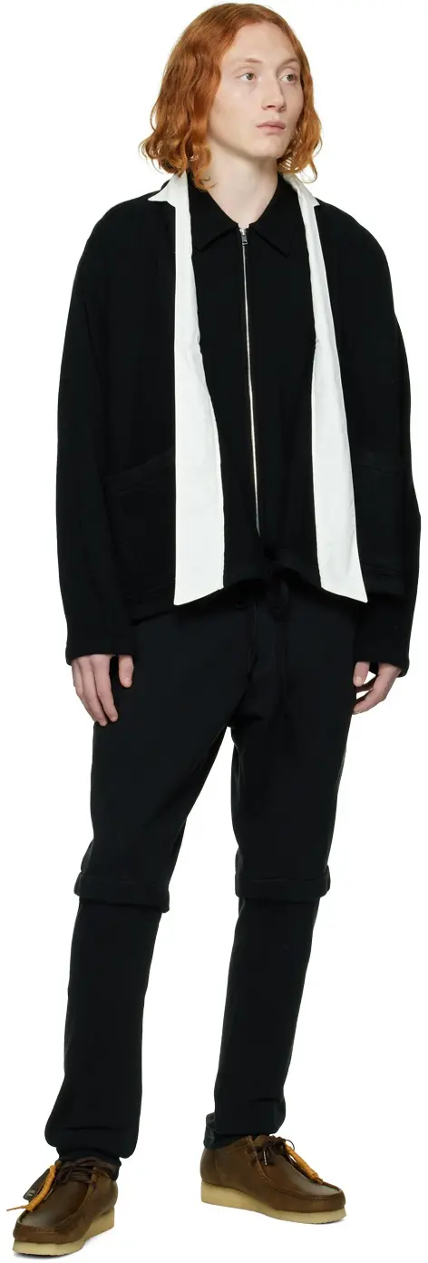GREG LAUREN Drawstring Cotton Sweatpants