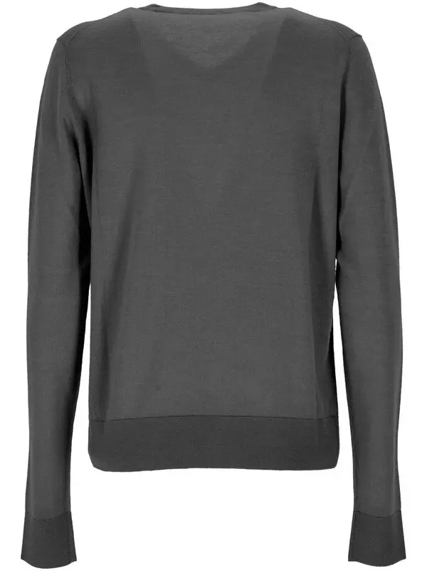 THE ROW V-neck Knitted Jumper