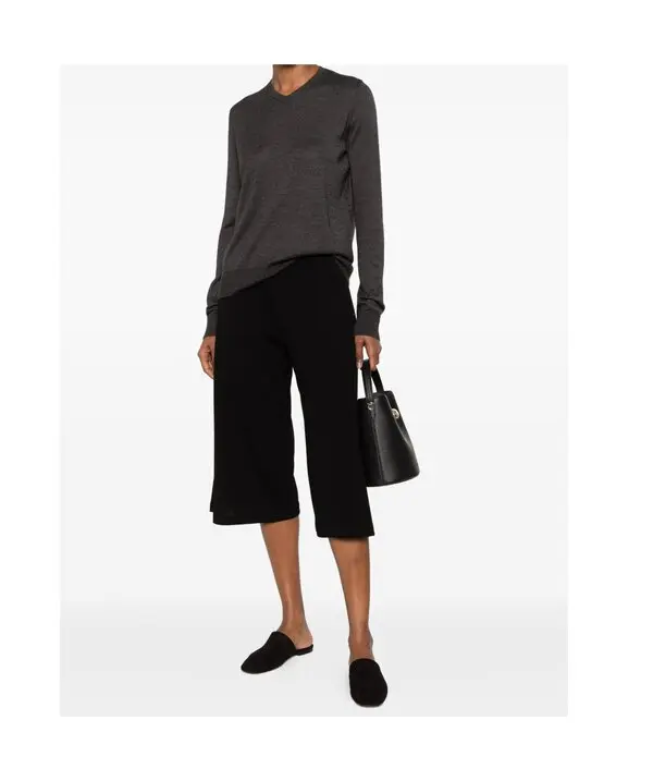 THE ROW V-neck Knitted Jumper