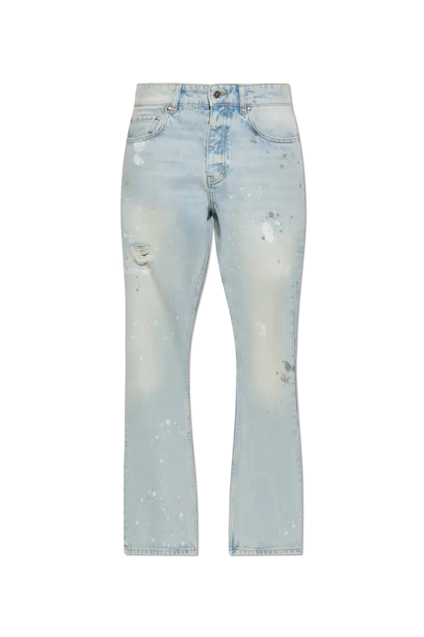 REPRESENT Vintage Effect Bootcut Jeans