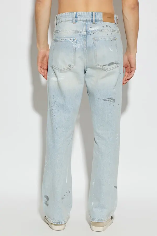 REPRESENT Vintage Effect Bootcut Jeans