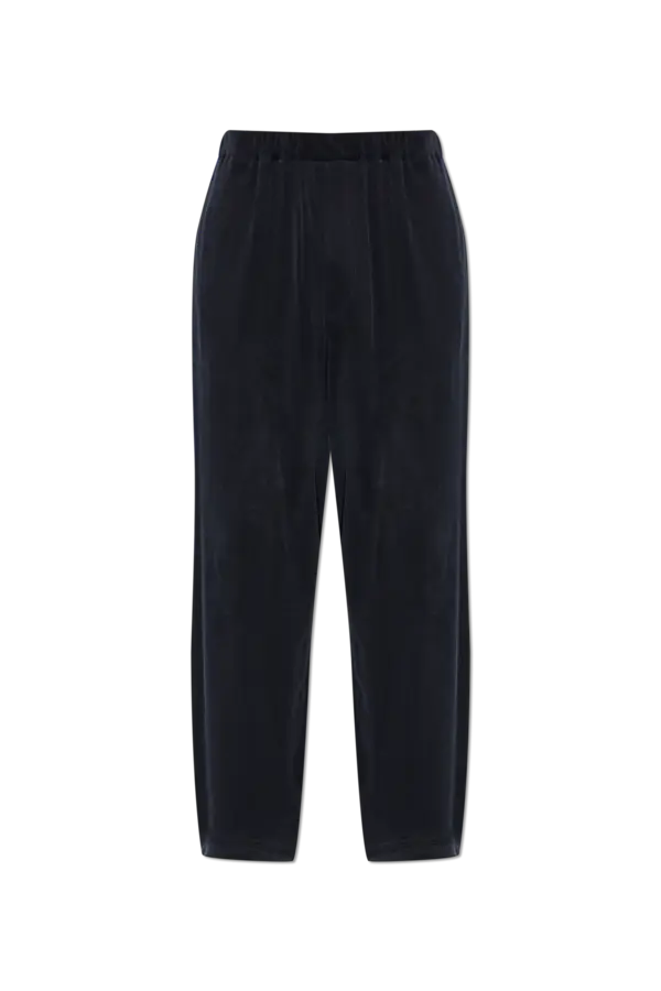 Giorgio Armani Loose-fit Pants - Navy Blue