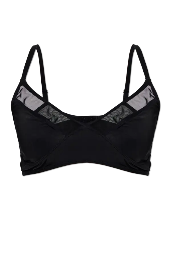 HEIST STUDIOS Sheer Bra - Black