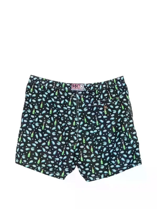 MC2 SAINT BARTH Graphic-print Swim Shorts