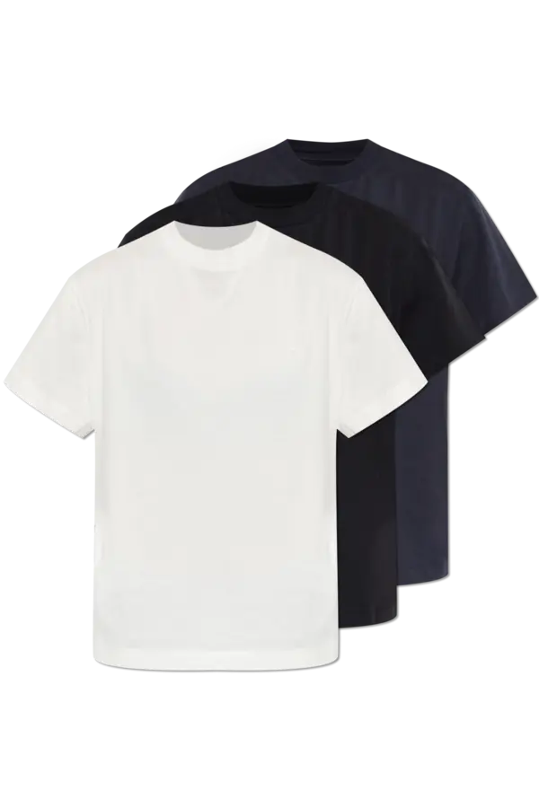 JIL SANDER Three-pack Cotton T-shirts