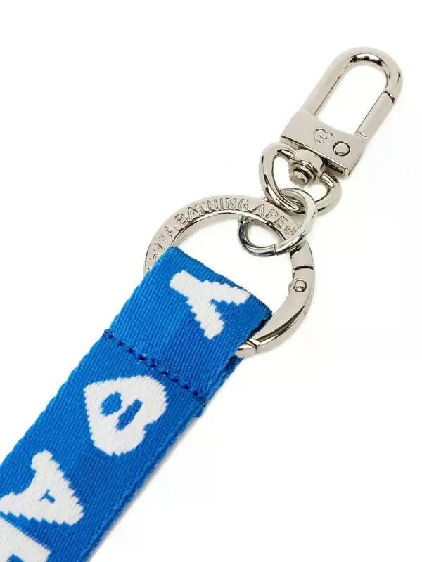 AAPE BY *A BATHING APE Logo-print Strap Keyring