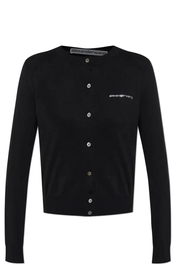 Alexander Wang Logo Detail Cardigan