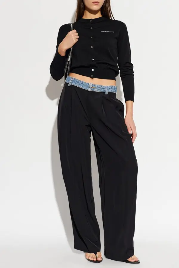Alexander Wang Logo Detail Cardigan