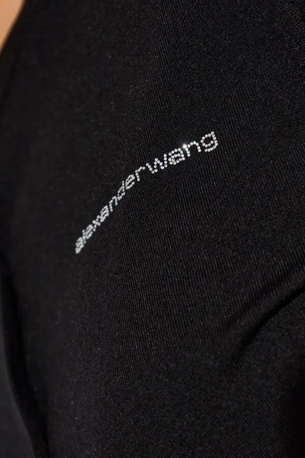 Alexander Wang Logo Detail Cardigan