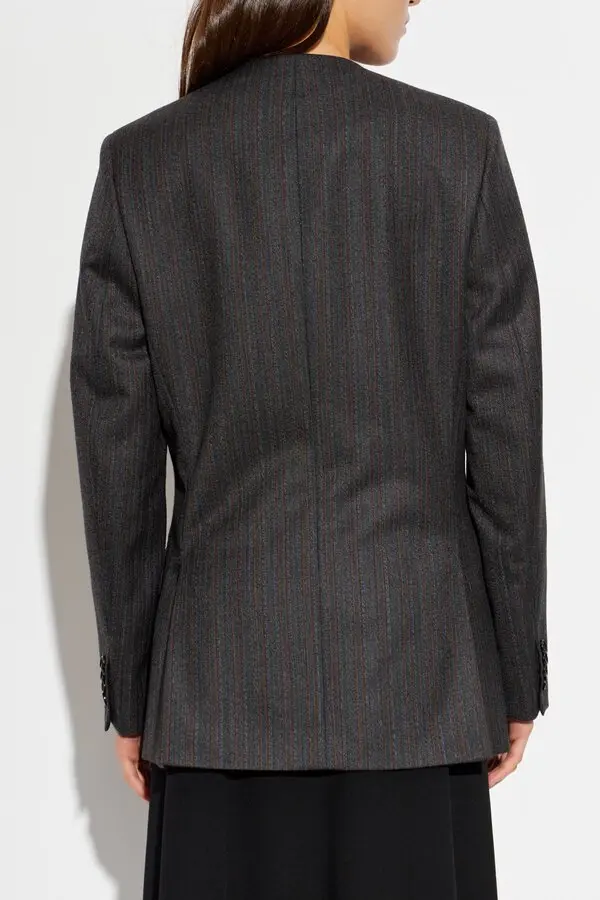 JIL SANDER Herringbone Pattern Blazer