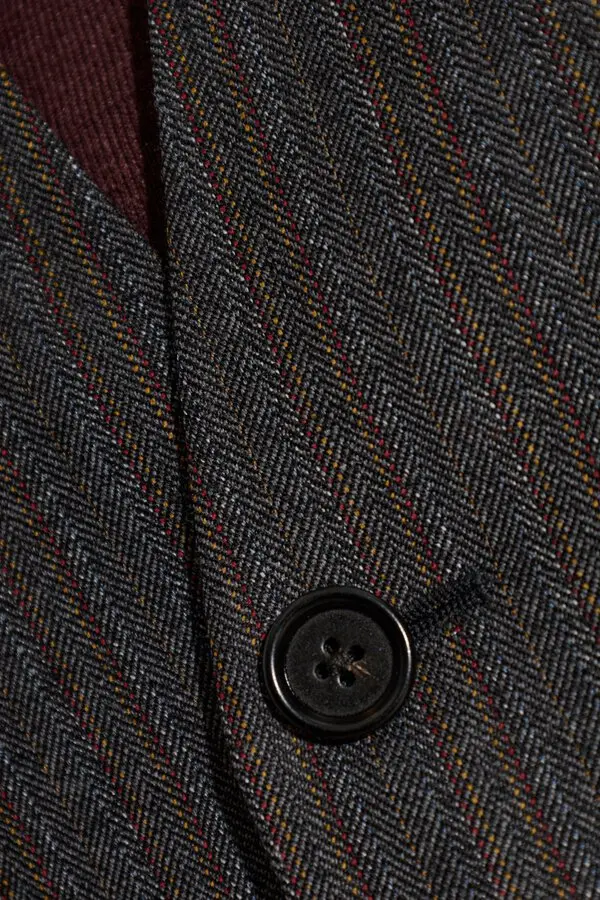 JIL SANDER Herringbone Pattern Blazer