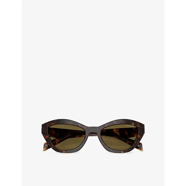 Prada Butterfly Acetate Sunglasses - Brown