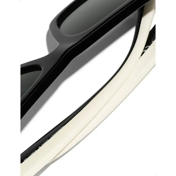 Chanel Rectangular-frame Acetate Sunglasses