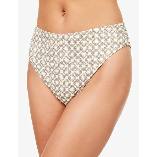 Monday Swimwear Formentera Graphic-print Bikini Bottoms