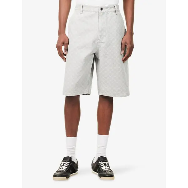 DAILY PAPER Monogram Cotton Shorts