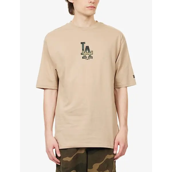 New Era La Dodgers Mlb Infill Oversized Cotton T-shirt