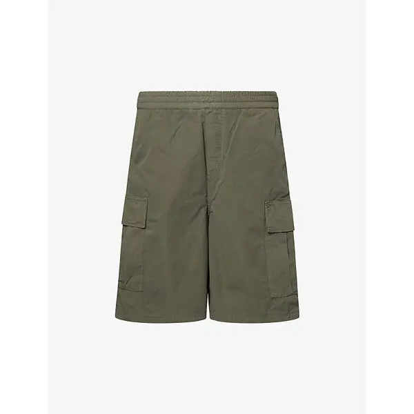 Carhartt Work In Progress Cotton Cargo Shorts - Leaf