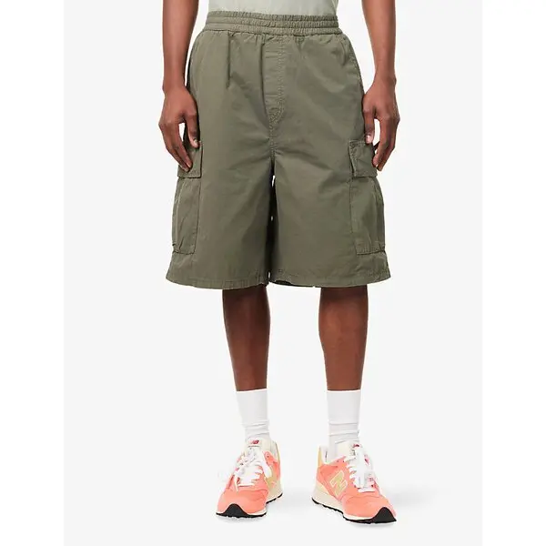 Carhartt Work In Progress Cotton Cargo Shorts - Leaf