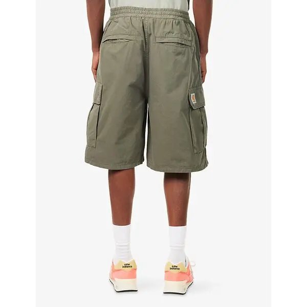 Carhartt Work In Progress Cotton Cargo Shorts - Leaf