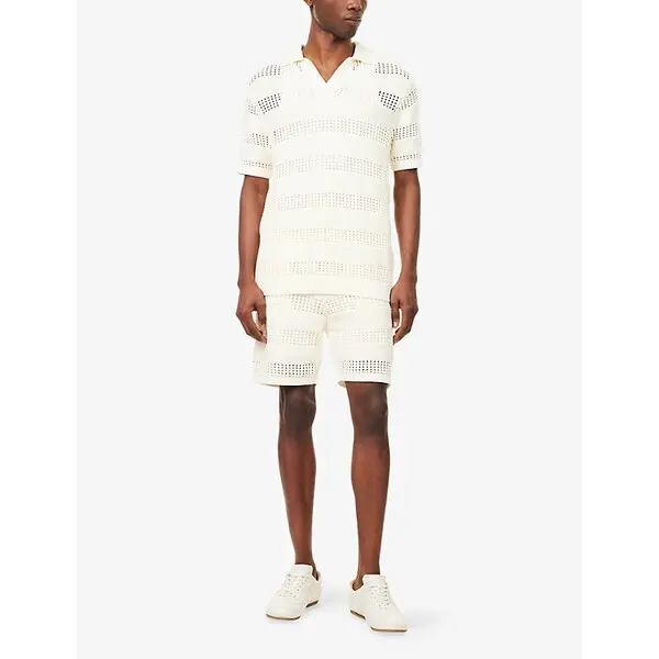 RAITH Frattina Crochet Cotton Shorts