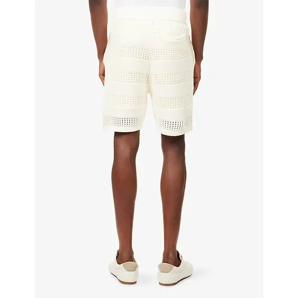 RAITH Frattina Crochet Cotton Shorts