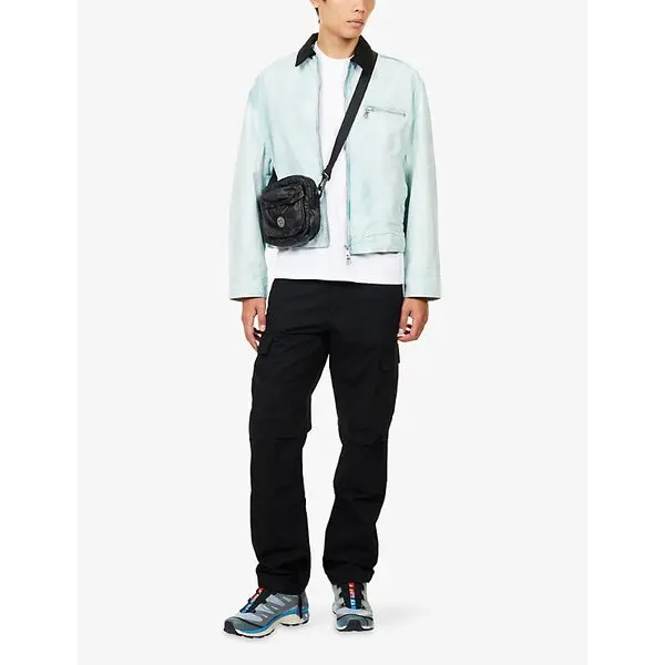 MKI MIYUKI ZOKU Sunfaded Corduroy Collar Cotton Jacket