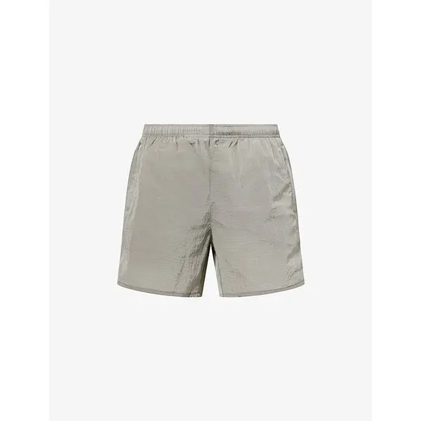 COLE BUXTON Embroidered Logo Swim Shorts - Grey