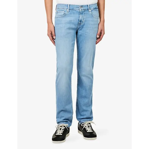7 For All Mankind Standard Straight-leg Denim Jeans