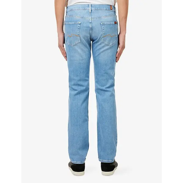 7 For All Mankind Standard Straight-leg Denim Jeans