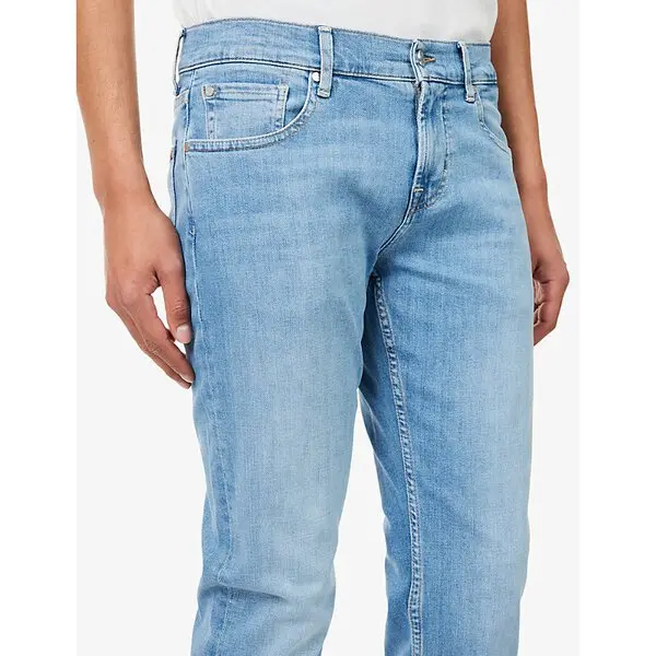7 For All Mankind Standard Straight-leg Denim Jeans