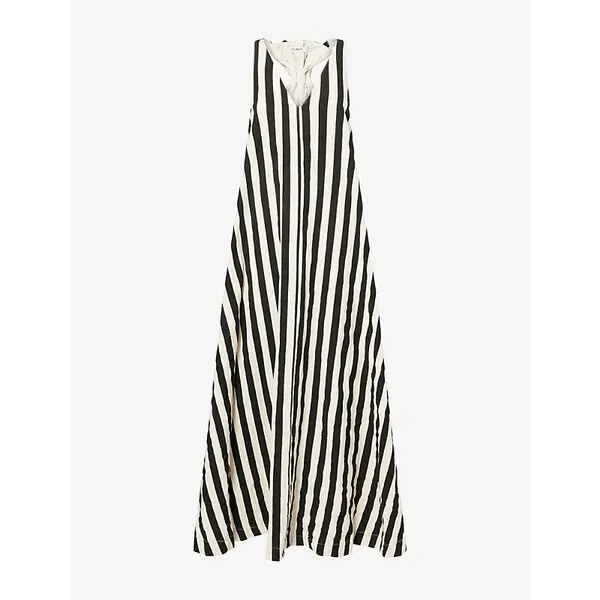 4TH & RECKLESS Valeria Striped Cotton Maxi Dress - Multi