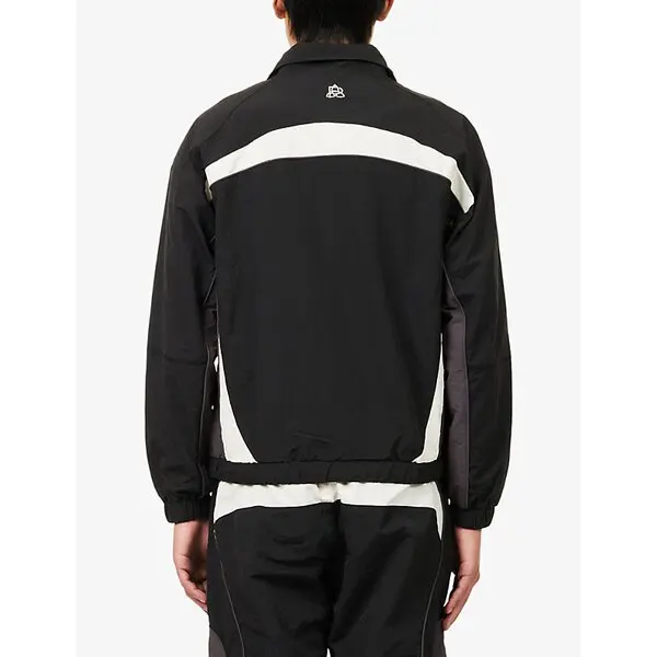 PELLADOR Panelled Shell Zip-up Track Jacket