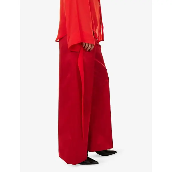 THE FRANKIE SHOP Verlin Sheer Chiffon Shirt
