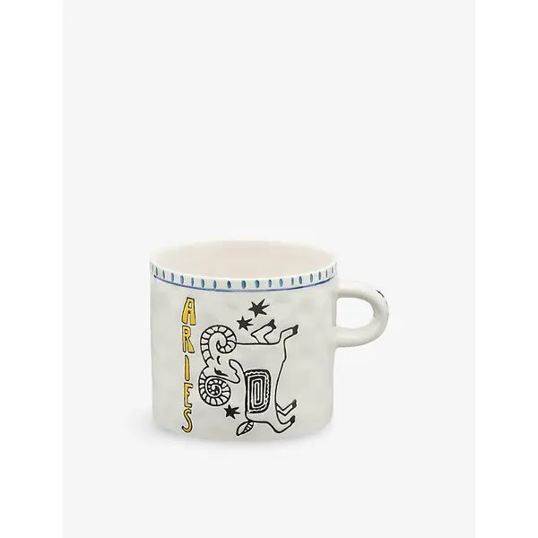 ANNA + NINA Zodiac Stoneware Mug 500ml - Aries