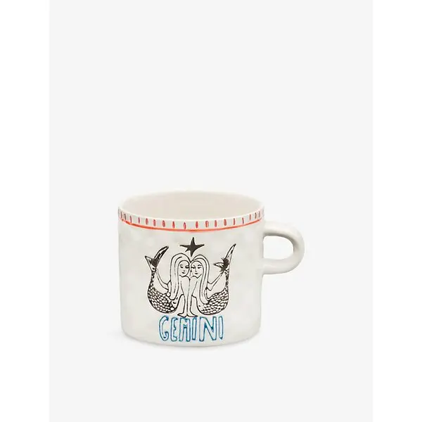 ANNA + NINA Zodiac Stoneware Mug 500ml - Gemini