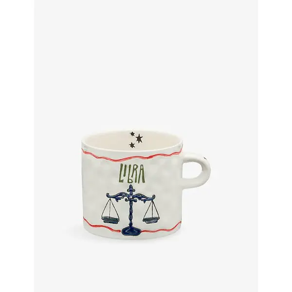 ANNA + NINA Zodiac Stoneware Mug 500ml - Libra